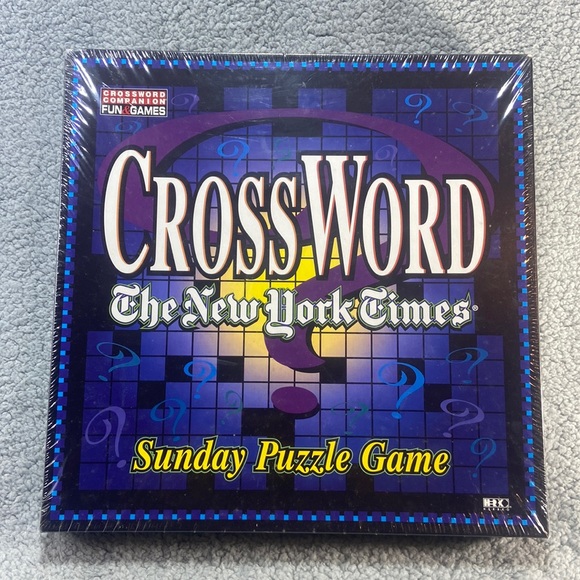 Games | Vintage Crossword The New York Times Sunday Puzzle Game 1997 ...
